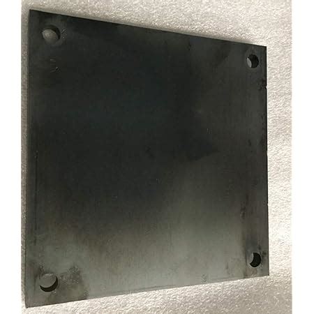 PLATINE ACIER PERCEE 200x200 Ep 10 Mm Amazon Fr Bricolage