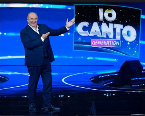 Io Canto Generation Gerry Scotti Alla Ricerca Dei Baby Talent Ecco