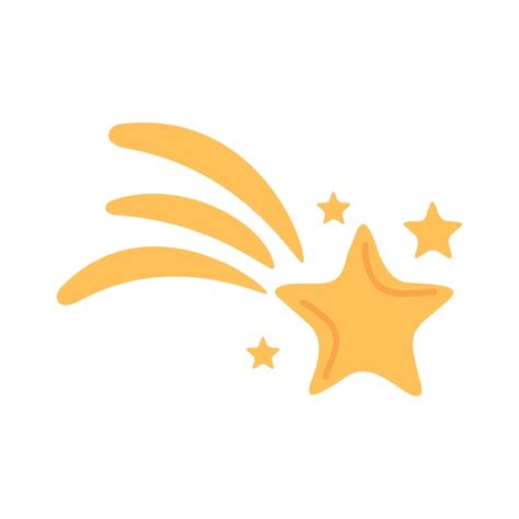Thousand Cute Shooting Star Icon Royalty Free Images Stock Photos
