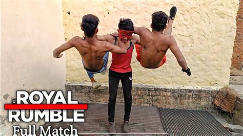 WWE Brock Lesnar Vs Braun Strowman Vs Kane Royal Rumble Full Match
