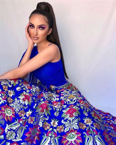 Authentic Indian Royal Blue Banarasi Brocade Lehenga With Banarasi Top