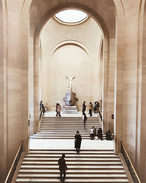 The Majestic Winged Victory At The Louvre