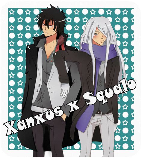 Xanxus X Squalo By Dapsse On Deviantart