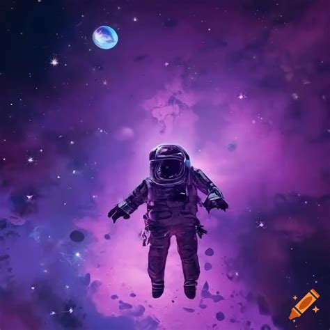 Wallpaper Of Astronaut Floating In Space On Craiyon