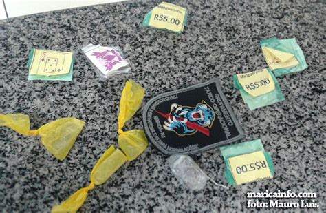 Menor de idade é detido drogas em Maricá Maricá Info