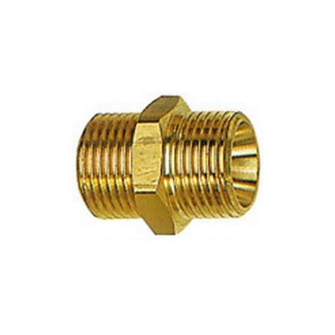 Double raccord fileté à filetage mâle Raccord G 1 2 x G 3 4 pouces