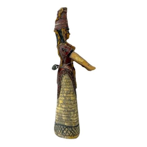 Minoan Snake Mother Goddess Statue Knossos Minoan Sculpture Figurine