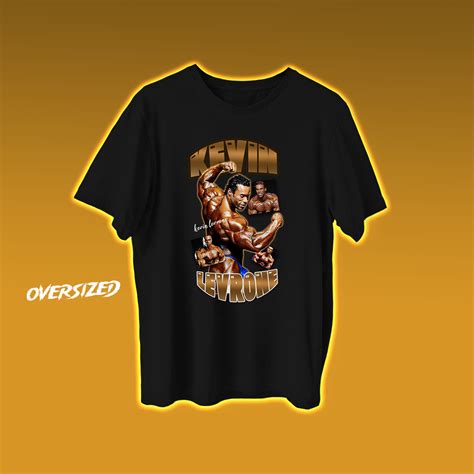 T Shirt Plus Size Kevin Levrone Oversized R 77 48 em NLCLUB Faça