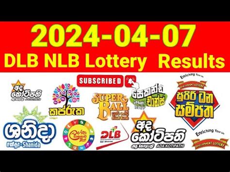 Dlb Nlb Today All Lottery Results