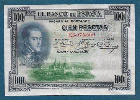 Descubre el increíble valor histórico de un billete de 100 pesetas en