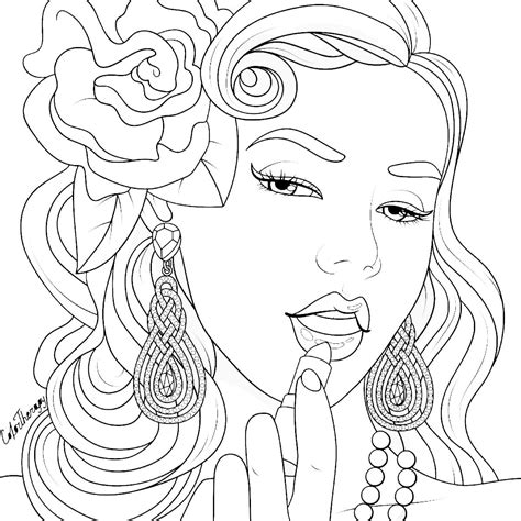 Disegni Da Colorare Trucco 90 Disegni Da Colorare Per Ragazze