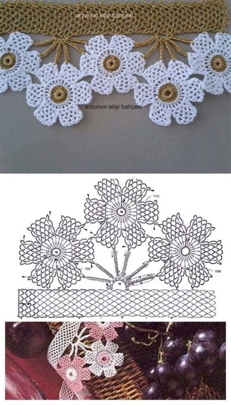 Bico de Crochê 80 modelos GRÁFICOS Casa Artesanato