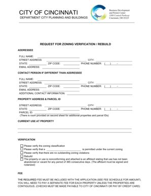 Fillable Online Cincinnati Oh Httpwww Cincinnati Oh Pdf Fax Email Print