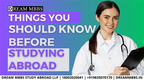 5 Things You Should Know Before Studying Abroad DREAM MBBS STUDY