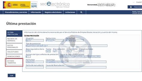 Así puedes comprobar en que estado se encuentra tu prestación del SEPE