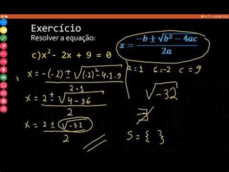 Equações do 2º grau completas YouTube
