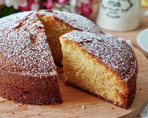 TORTA NUVOLA DI YOGURT dolce ricetta senza burro Cucinare è come amare