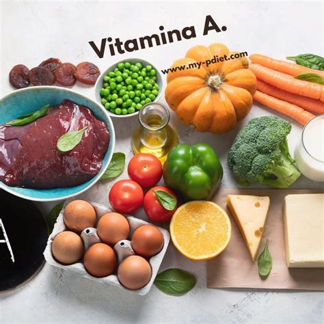 Conociendo las vitaminas Vitamina A My PDiet Nutrición