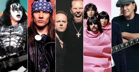 As 20 Maiores Bandas De Rock De Todos Os Tempos
