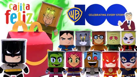 Cajita Feliz A Os De Warner Bros Parte Colecci N Mcdonalds