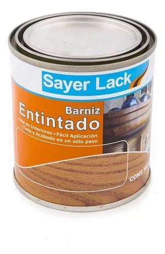 Barniz Entintado Maple Mililitros Laca Sayer Lt Acabado