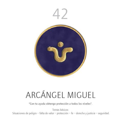 Oráculo Angelario ARCÁNGEL MIGUEL Símbolos angelicales Simbolos de