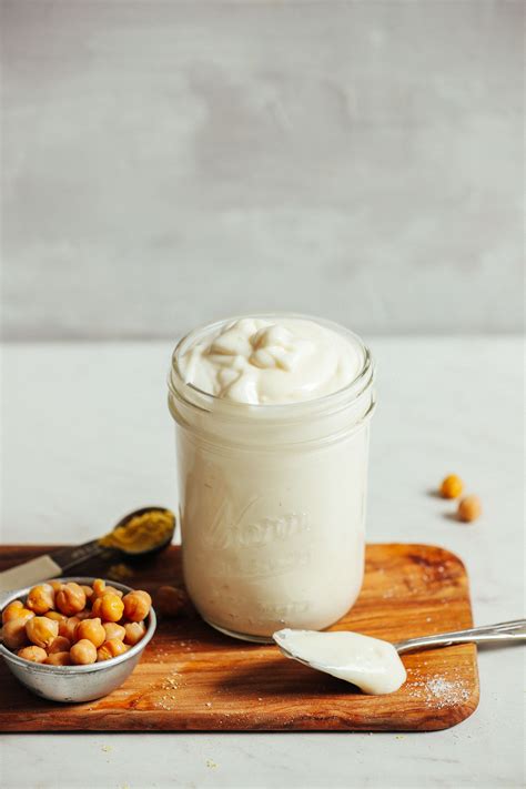 Easy Vegan Mayo With Aquafaba Minimalist Baker Recipes