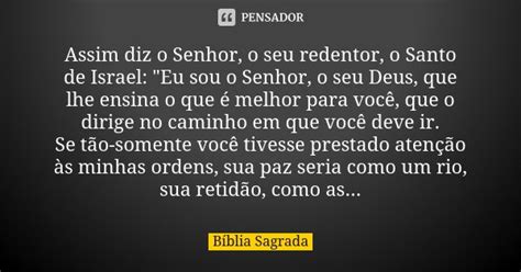 Assim Diz O Senhor Mensagem Mensagemdedeus Deus Mensagemcrist