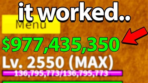 Exposing ALL Billion Money Glitches In Blox Fruits YouTube
