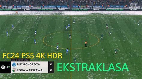 EA SPORTS FC 24 Ruch Chorzów vs Legia Warszawa Ekstraklasa PS5 4K