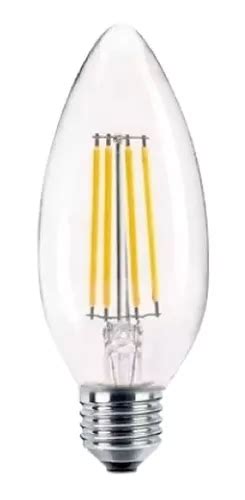 Lampara Filamento Led Dimerizable Vela W Calida E Clara