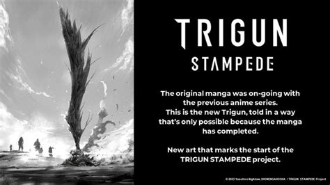 El Tercer Video Promocional De Trigun Stampede Anime Revela 3 Miembros