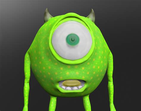 UAT ZBRUSH Mike Wazowski