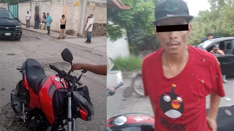 DETIENEN DESNUDAN Y AMARRAN A PRESUNTO LADRÓN EN YAUTEPEC Arturo Ortiz