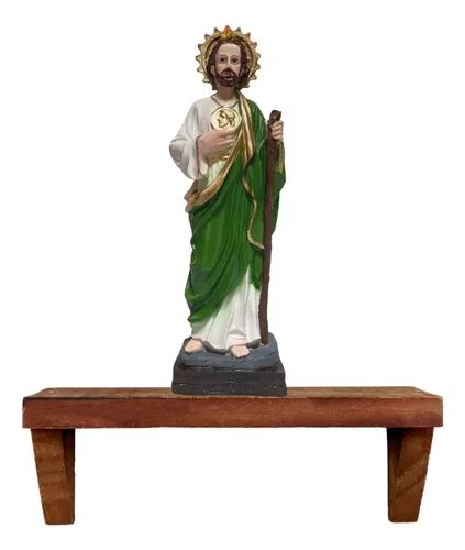 Imagen Religiosa Figura San Judas Tadeo Resina 40 Cm