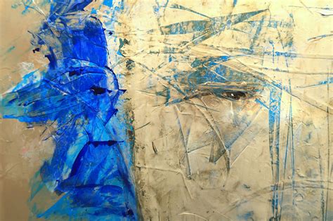 abstrakte Gesichter Menschen Figuren figurative Bilder Gemälde