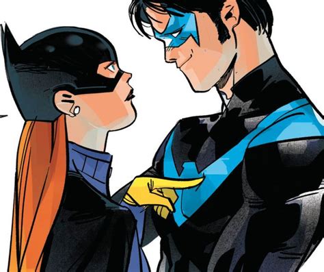 Nightwing And Batgirl Batgirl And Robin Barbara Gordon Comic Style Art Comic Styles Dick