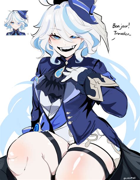 Furina Genshin Impact Drawn By Kurenaiz Kuayrenaiz Danbooru