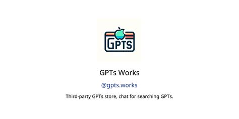 gpts works gpts author description features and functions examples and prompts gpt store