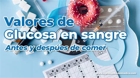 Valores De Glucosa En Sangre Antes Y Despu S De Comer Gu A M Dica Youtube