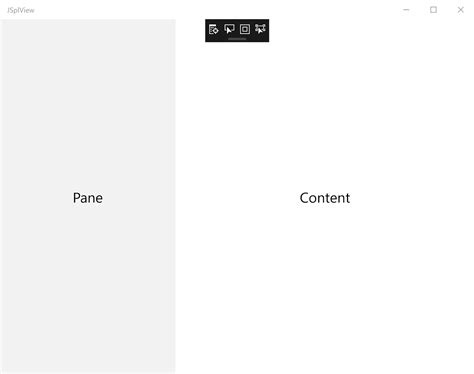Hodentekhelp How Do You Use A Splitview Xaml Control In A Uwp Project