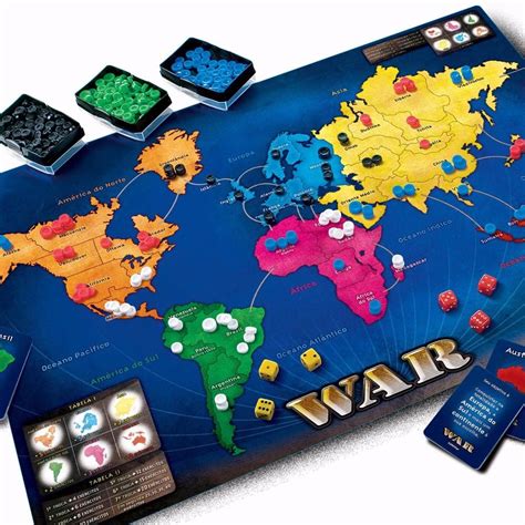 Jogo De Tabuleiro War O Clássico Da Estratégia Grow R 119 90 no
