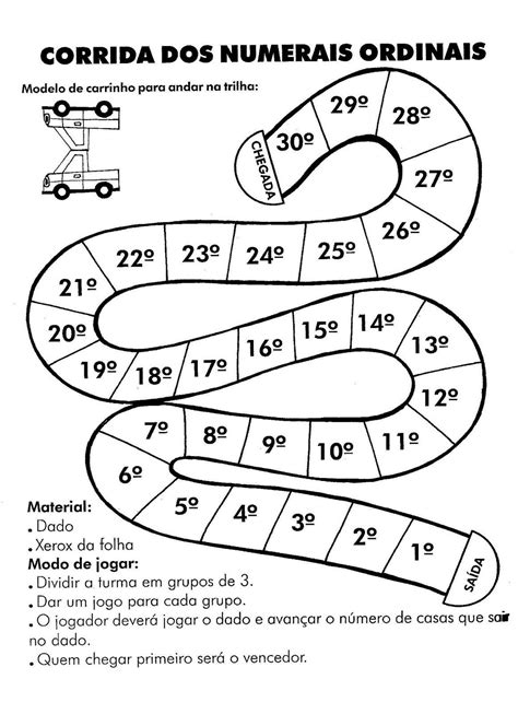 Atividades de Matemática para o 3º ano SÓ ESCOLA