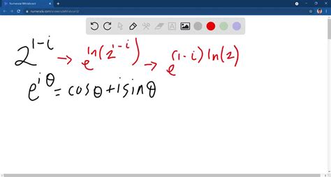 solved use euler s formula to write the given expression in the form a ib 2 1 i