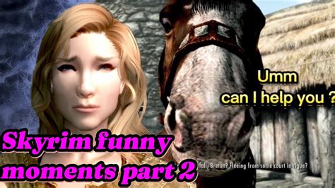 Skyrim Funny Moments Part Youtube