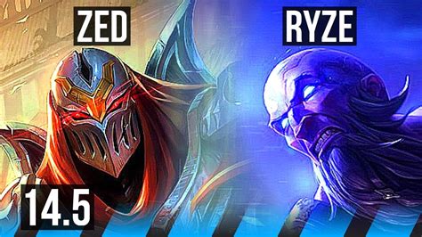 ZED Vs RYZE MID 9 Solo Kills 65 Winrate 13 2 4 Legendary BR