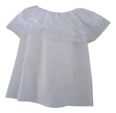 Blusa De Olan Para Ni As Traje T Pico Mexicano Toda Ocasi N Env O Gratis
