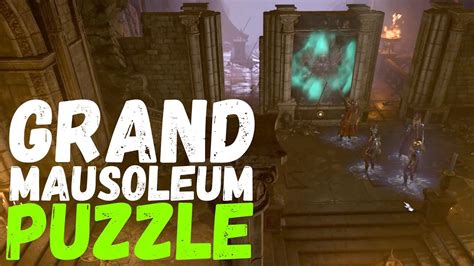 Baldur S Gate 3 Grand Mausoleum Puzzle Thorm Masoleum Painting Puzzle