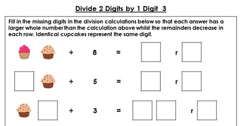 year 3 divide 2 digits by 1 digit 3 lesson classroom secrets classroom secrets