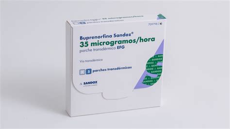 Buprenorfina Sandoz Efg 35 Microgramos H 5 Parches Transdermicos 20 Mg